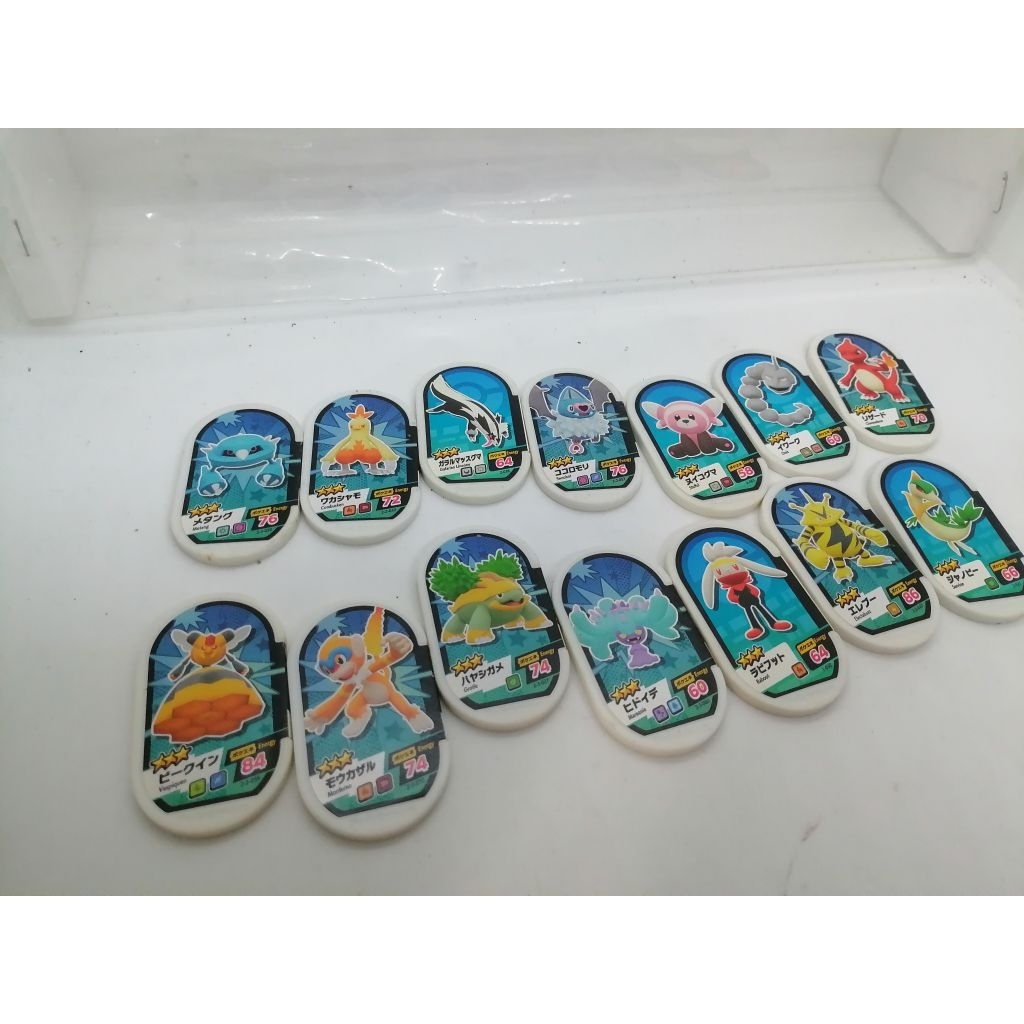 Preloved Pokémon mezastar arcade chips collectibles | Shopee Philippines