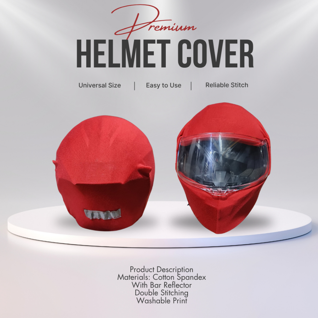 HELMET COVER PLAIN - FULL FACE/HALF FACE | Shopee Philippines