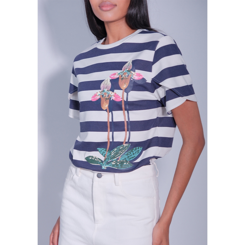 Dnm Studios X Raxenne Kapa Kapa Short Sleeve Shirts Top | Shopee ...