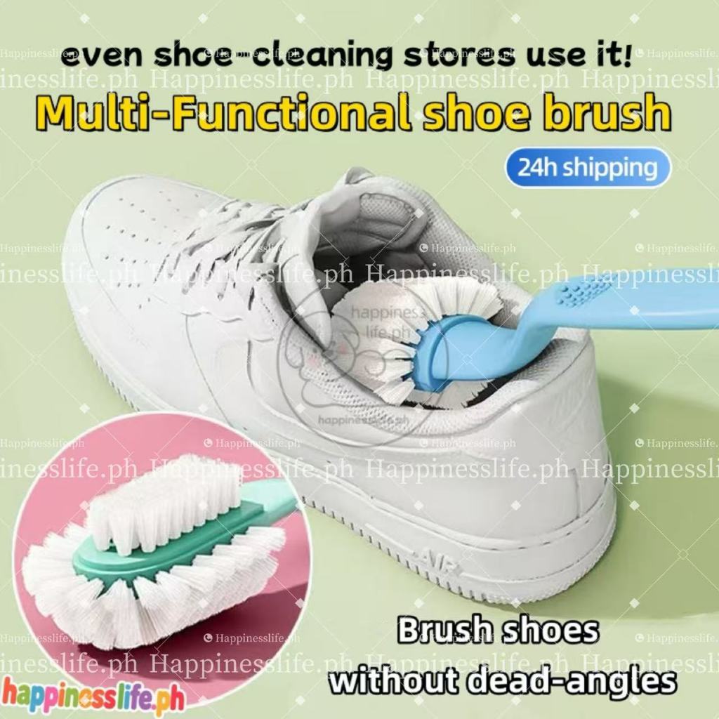 COD Multi-Functional Creative Five-Sided Shoe Brush, Double-Sided No ...