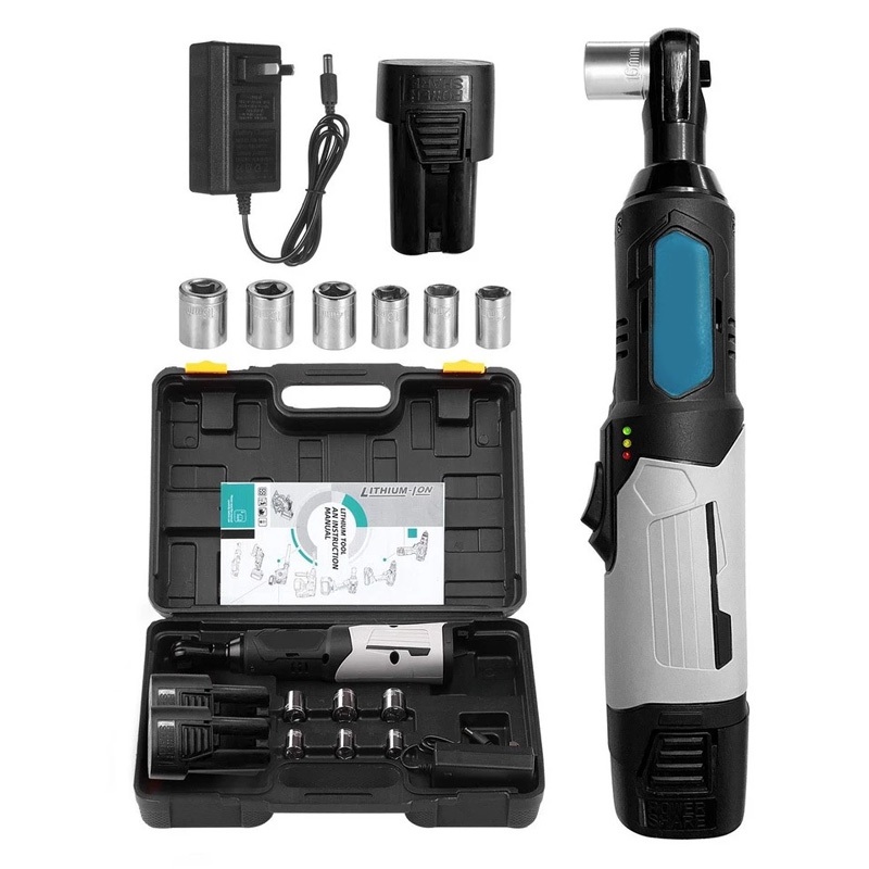 18V cordless ratchet wrench electric ratchet Flexible | Shopee Philippines