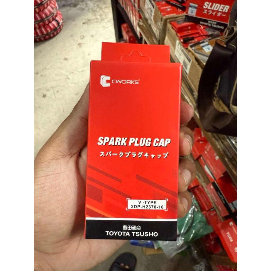 CWORKS Toyota spark plug Cap for Mio/AeroX/Nmax/Click/Adv/M3 - L-Type ...