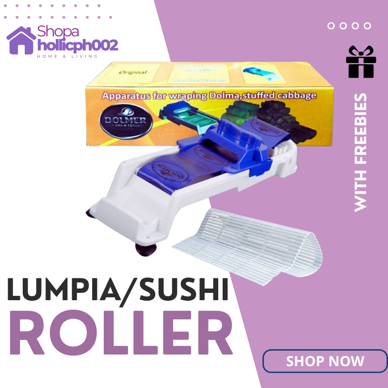 Sushi & Lumpia Maker Roller Tool | Easy & Fast Sushi & Lumpia Rolling ...