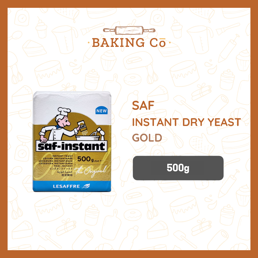 SAF Gold Instant Dry Yeast - 500g | Shopee Philippines