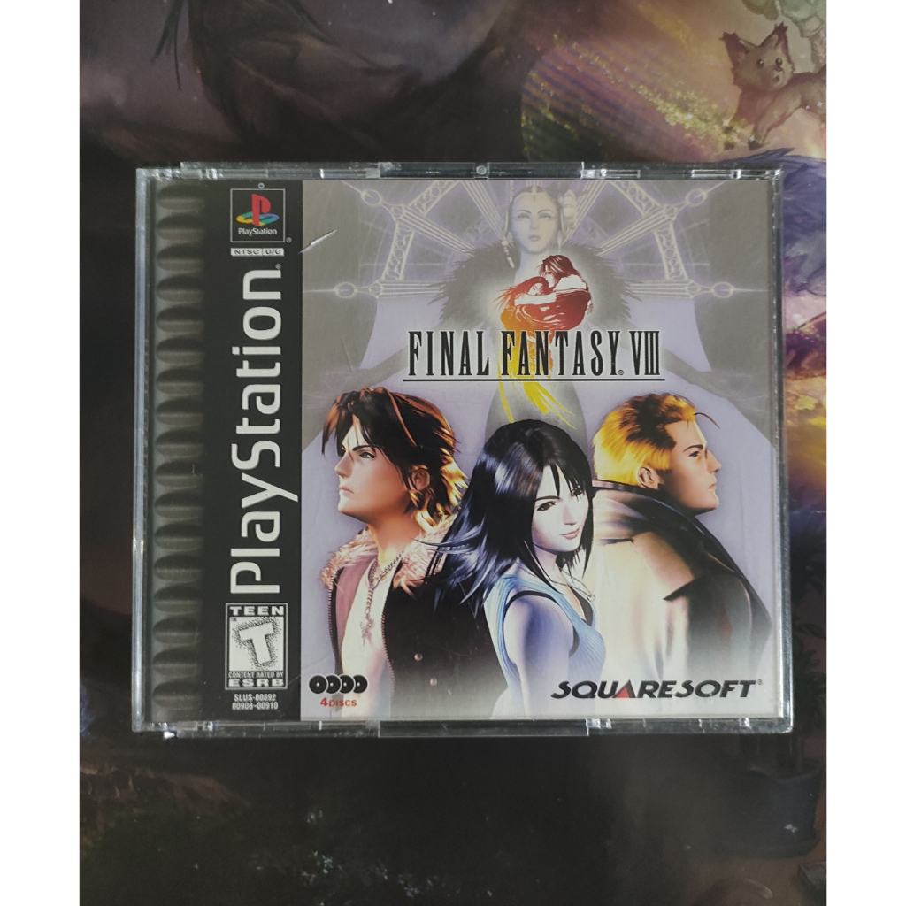 Final Fantasy VIII 8 PS1 NTSC U/C Black Label | Shopee Philippines