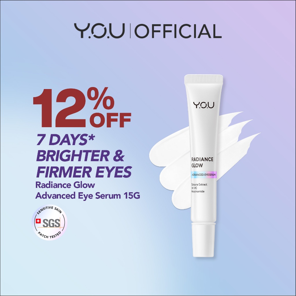 Y.O.U Radiance Glow Advanced Eye Serum | Reduce Dark Circles | Brighten ...