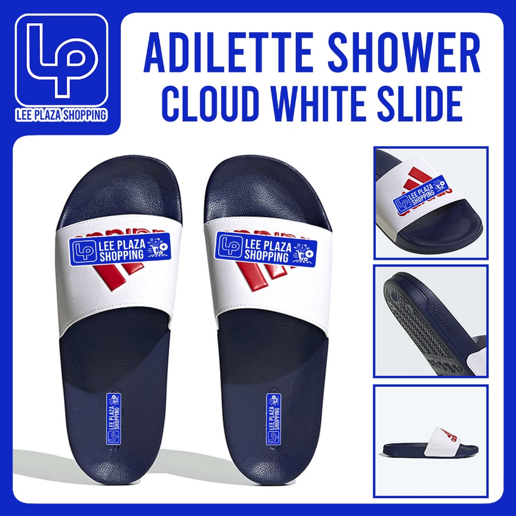 Adi Men's Adilette Shower Slides Slipper/Sandal - HQ6885 | Shopee ...