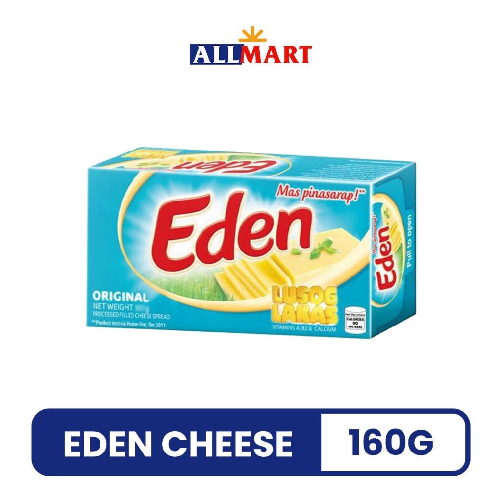 Eden Cheese Original 160g | Creamy Processed Filled Cheese for ...