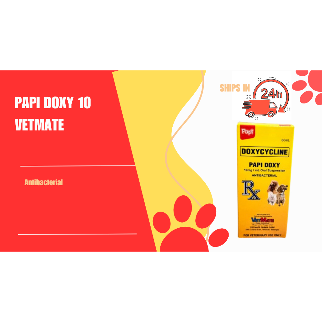 Papi Doxy 10mG for Dogs and Cats – 60ml | Shopee Philippines