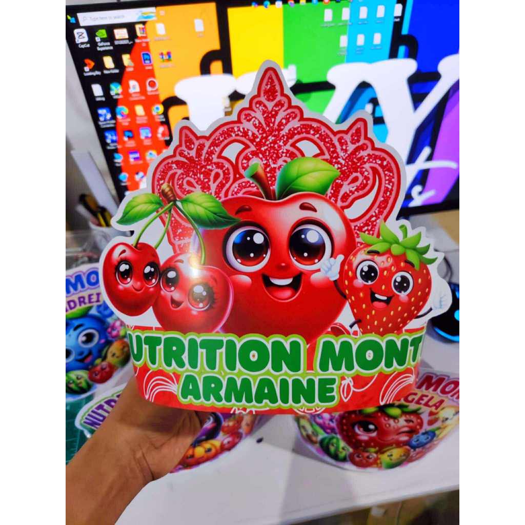 HEADDRESS FOR NUTRITION MONTH (FRUITS & VEGETABLES) | Shopee Philippines