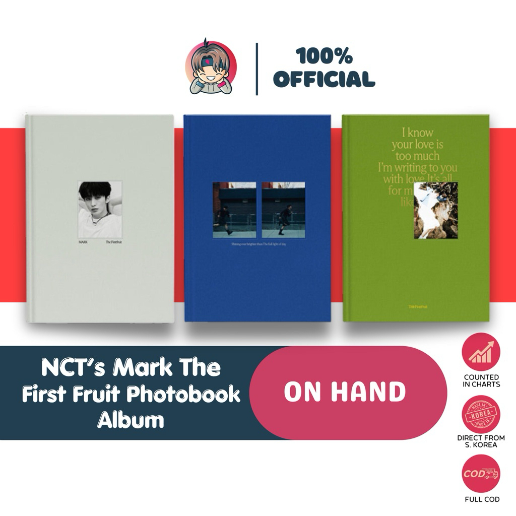[ON HAND] Sealed NCT Mark The First Fruit Photobook Album | Shopee Philippines