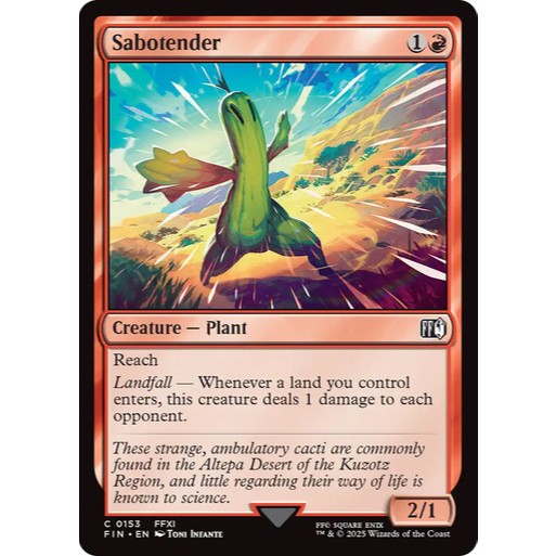 Sabotender - FINAL FANTASY | Shopee Philippines