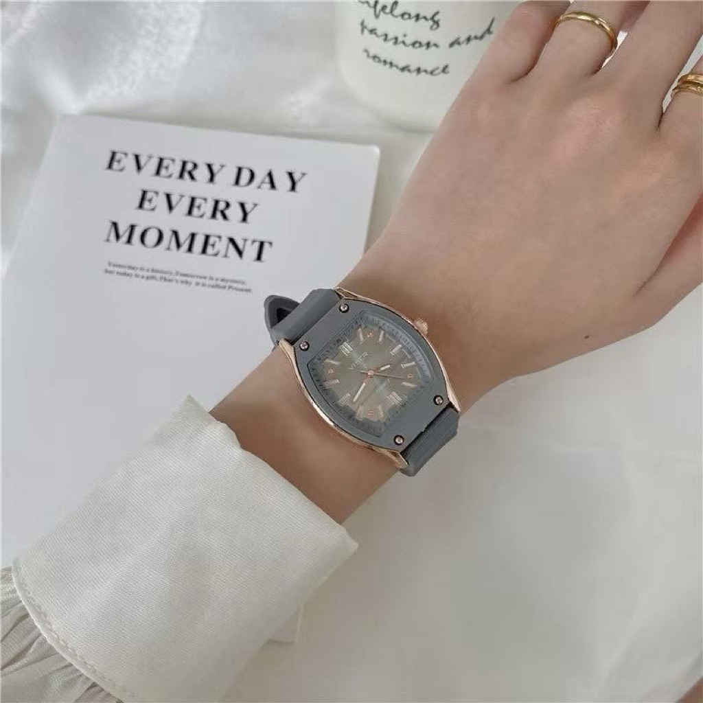 women korea fashion analog casual rubber watch | Shopee Philippines