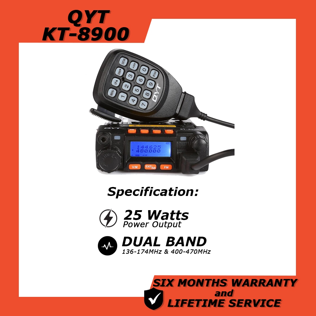 QYT KT8900 DUAL BAND MINI BASE RADIO | Shopee Philippines