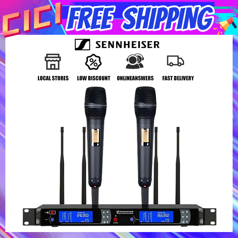 Sennheiser SKM9000 Wireless Microphone Isa hanggang Dalawang 2 Handheld Microphone UHF True ...