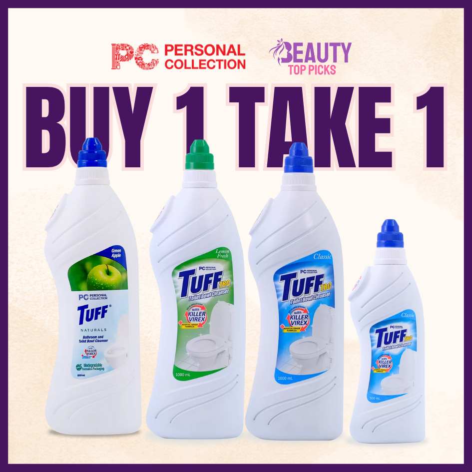 BUY 1 TAKE 1: PC Tuff Toilet Bowl Cleaner - Naturals, Lemon Fresh ...
