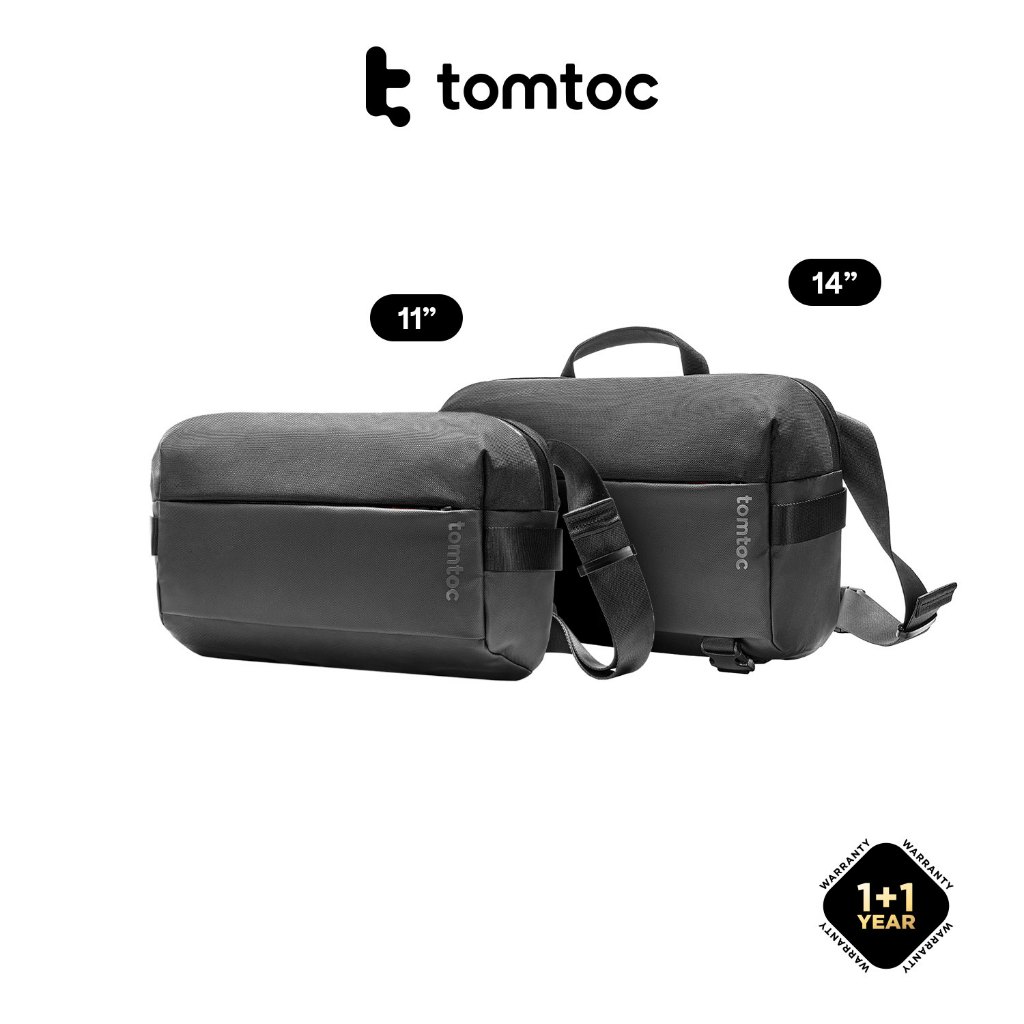 tomtoc T21 Business Sling Bag for Ipad & Macbook Men Crossbody Bag ...