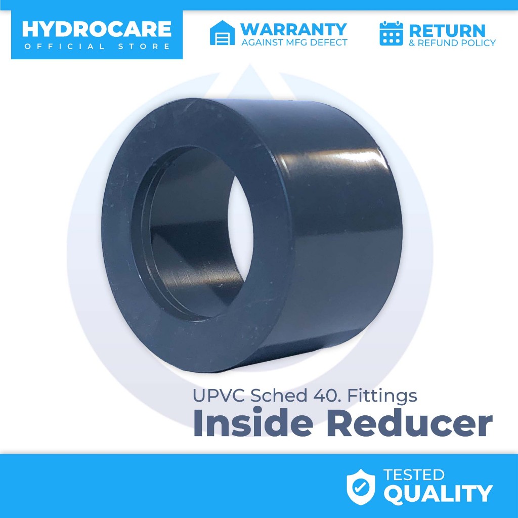 UPVC Inside Reducer Gray Fittings 1 1/4x1 , 1 1/2x1 1/4 , 2x1 1/2 & 2 1 ...