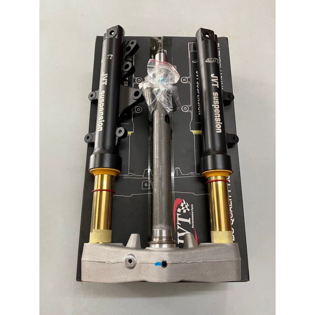 JVT Front Suspension 33mm for Yamaha Aerox v1/v2 Adjustable Preload ...