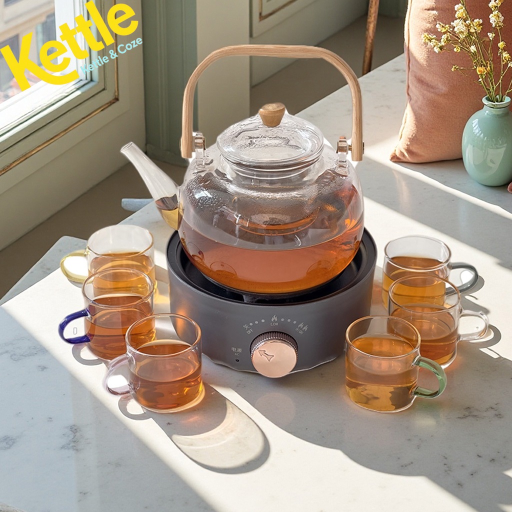 Electric Teapot Set, Glass Handle Teapot, Kettle, Teapot Set, Teapot ...