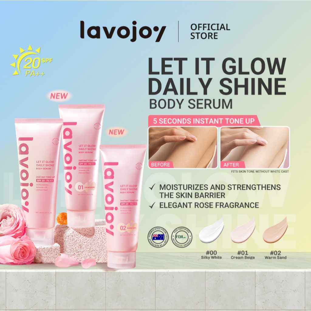 【NEW SHADES LAUNCH - INSTANT BRIGHTENING】lavojoy Let It Glow Daily ...