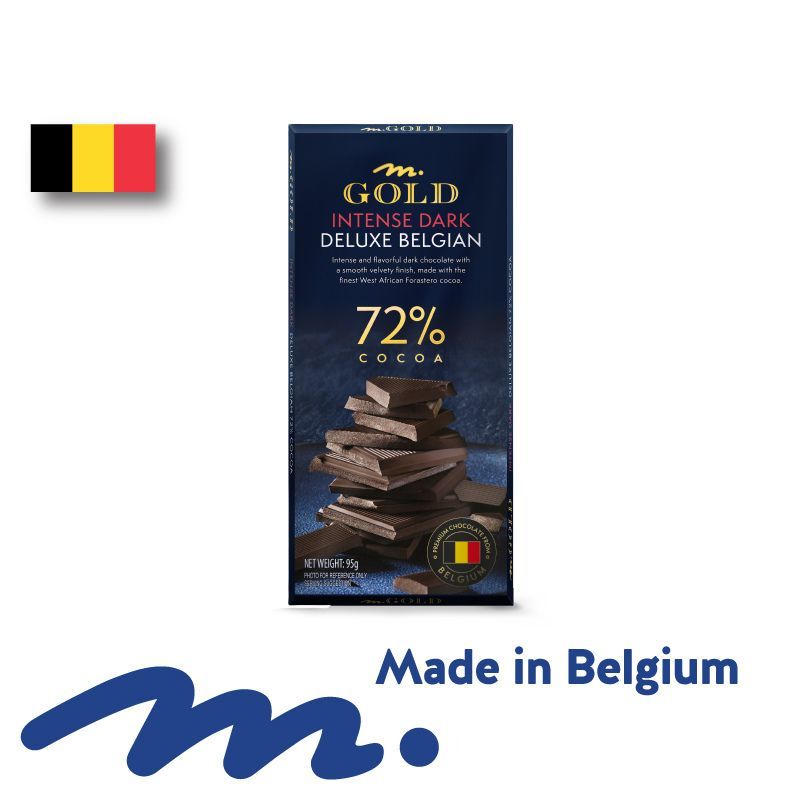 Meadows Gold 72% Cocoa Intense Dark Chocolate 95G | Shopee Philippines