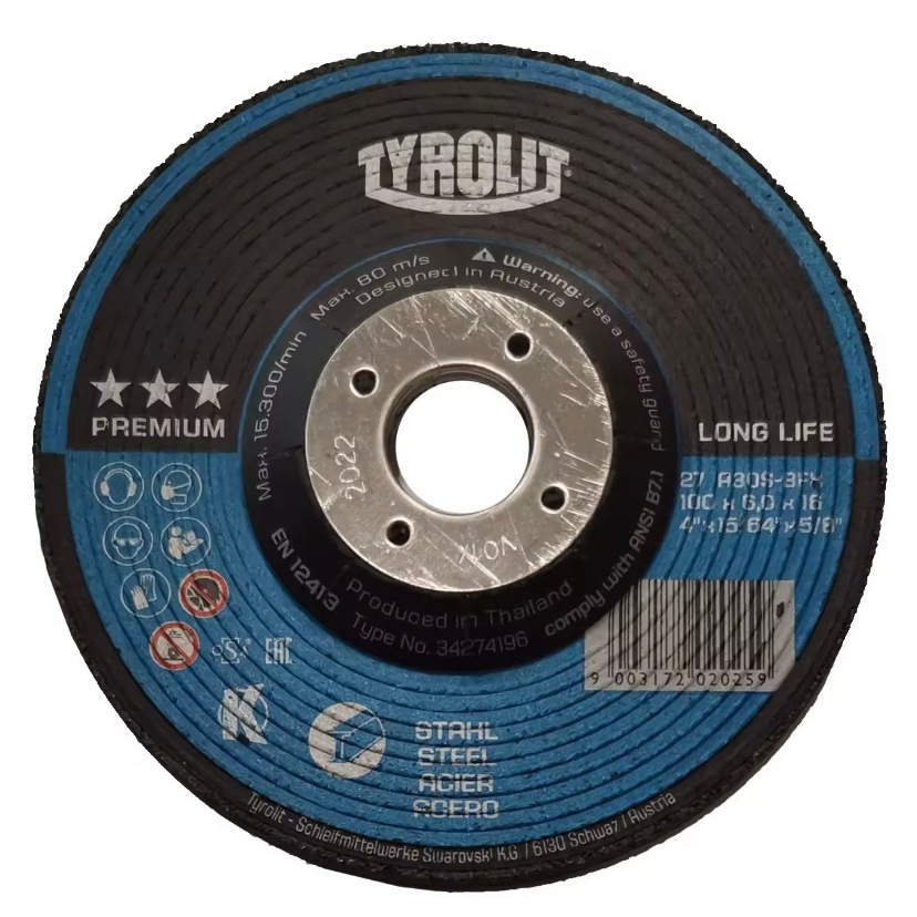 Tyrolit Grinding Disc #4 (GRINDING STONE) | Shopee Philippines
