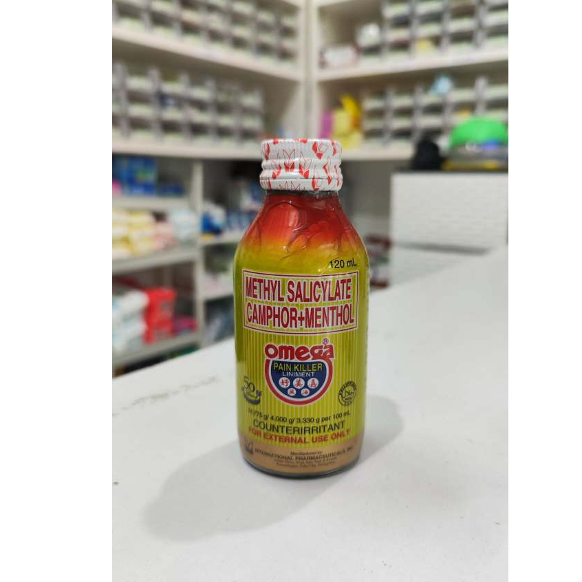 OMEGA PAIN KILLER LINIMENT (MUSCLE PAIN RELIEF) | Shopee Philippines