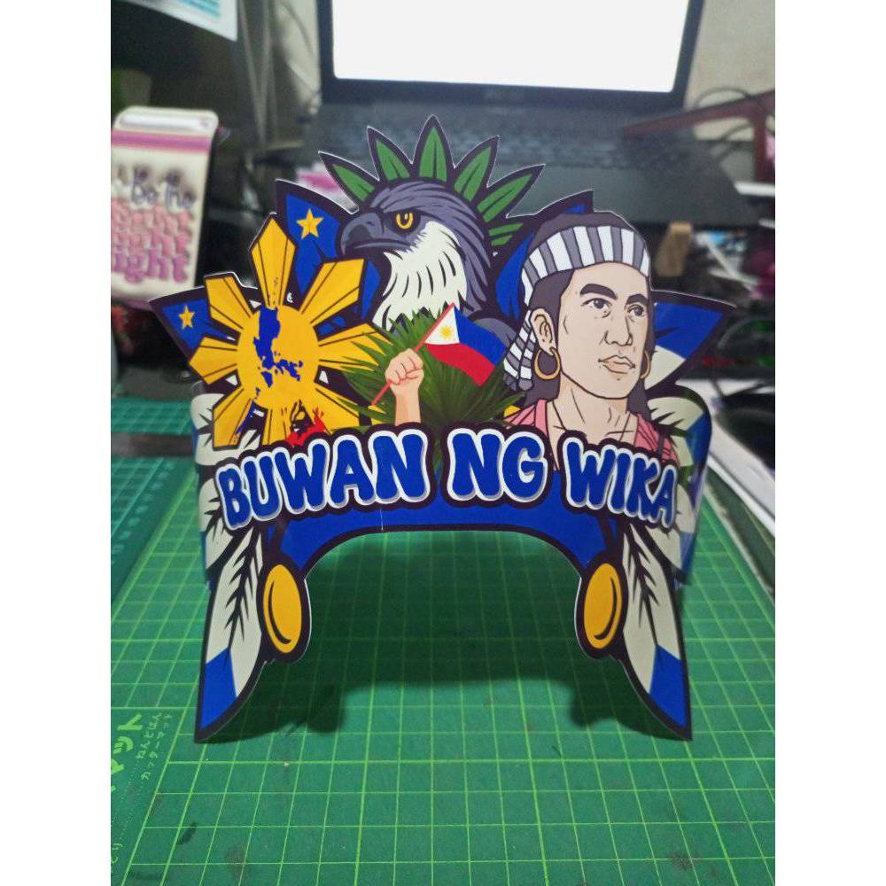Buwan ng Wika HeadDress Crown – Printed with Filipino Identity Designs ...