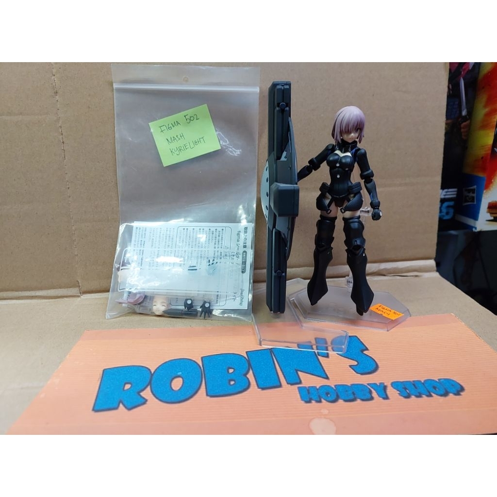 Figma 502 Mash Kyrielight Shielder Fate Grand Order no box | Shopee ...