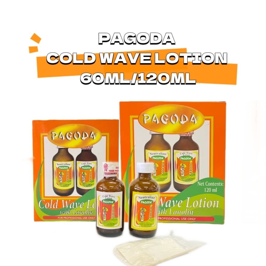 PAGODA Hair Neutralizer & Cold Wave Lotion 60ml/120ml Hair Care ...