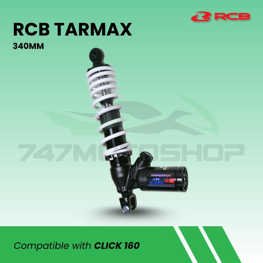 RCB MONOSHOCK TARMAX FOR CLICK 160 340MM | Shopee Philippines