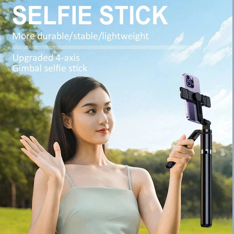 Stabilizer Selfie Stick Tripod Phone Stand Foldable Monopod for Gopro ...