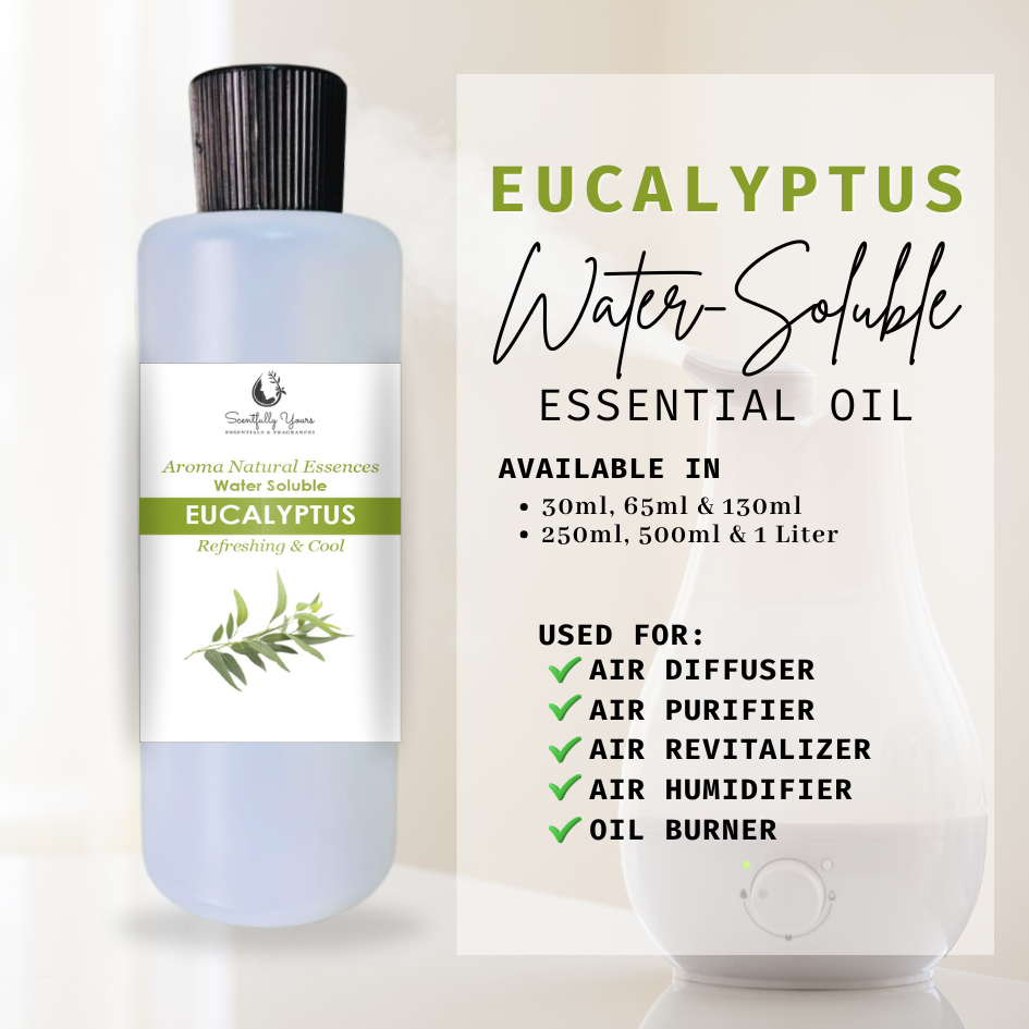 EUCALYPTUS Water Soluble Essential Oil for Humidifier, Diffuser ...