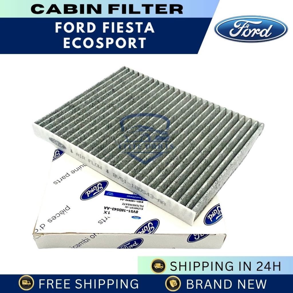 CHARCOAL CABIN FILTER for Ford EcoSport 2014-2021 / Fiesta 2014-2021 ...