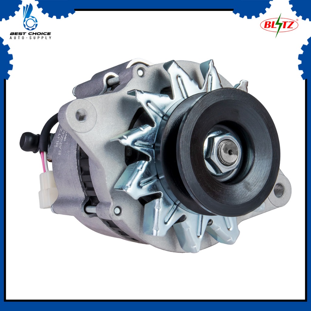 BLITZ ALTERNATOR ASSEMBLY /MAZDA R2/RF/B2200 W/ PUMP / 12V/50A /SINGLE ...