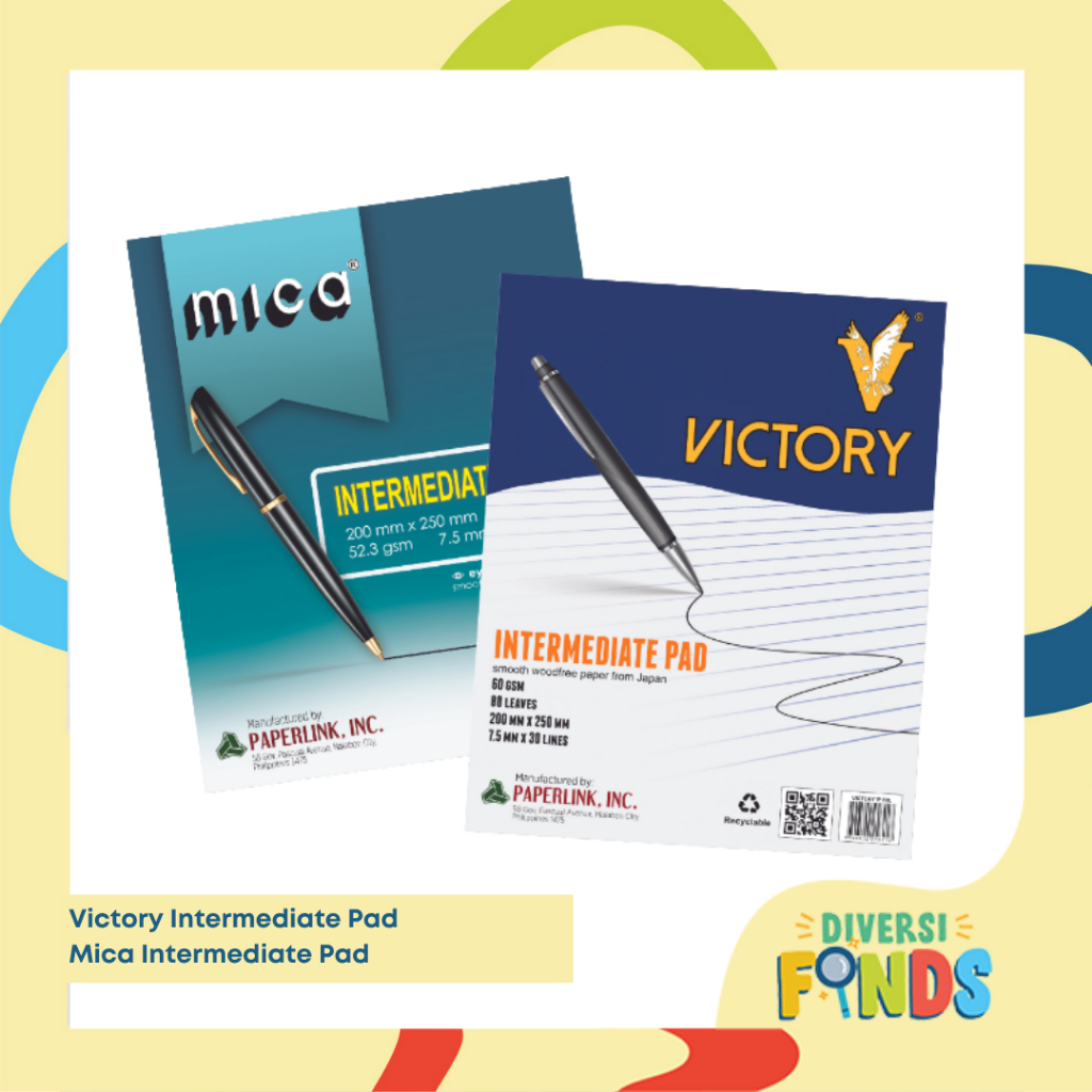 1 Pad Victory or Mica Intermediate Pad - 80 lvs | Shopee Philippines