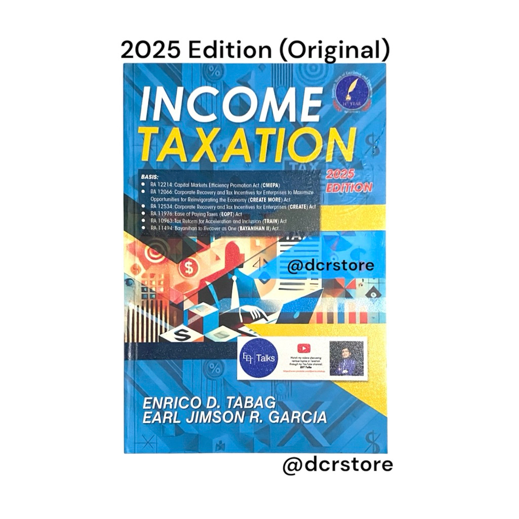 Income Taxation by Enrico D. Tabag (Original) | Shopee Philippines