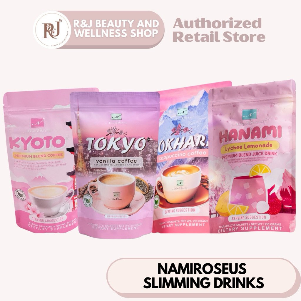 NAMIROSEUS Tokyo Vanilla Pohkara Kyoto Coffee Slimming Glutathione ...