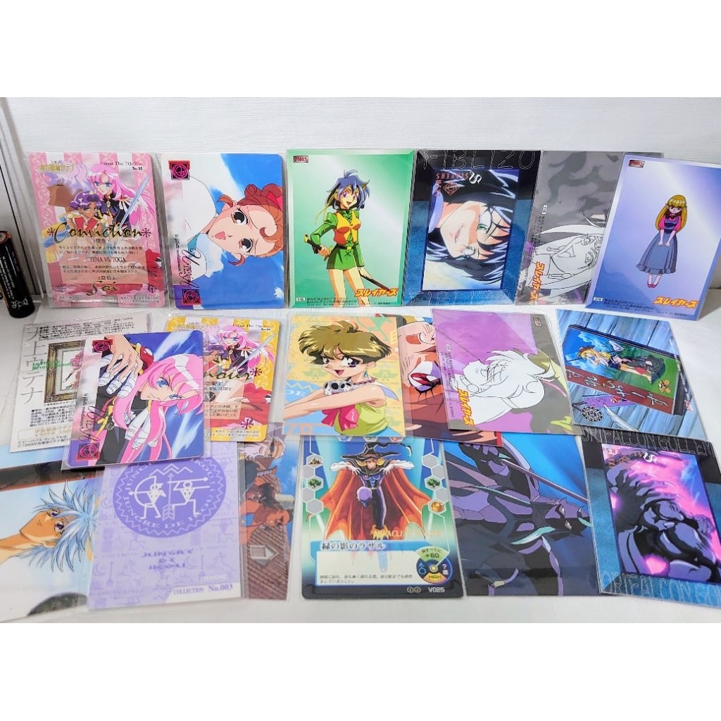 Vintage Anime Assorted Cards set - Official | Shopee Philippines