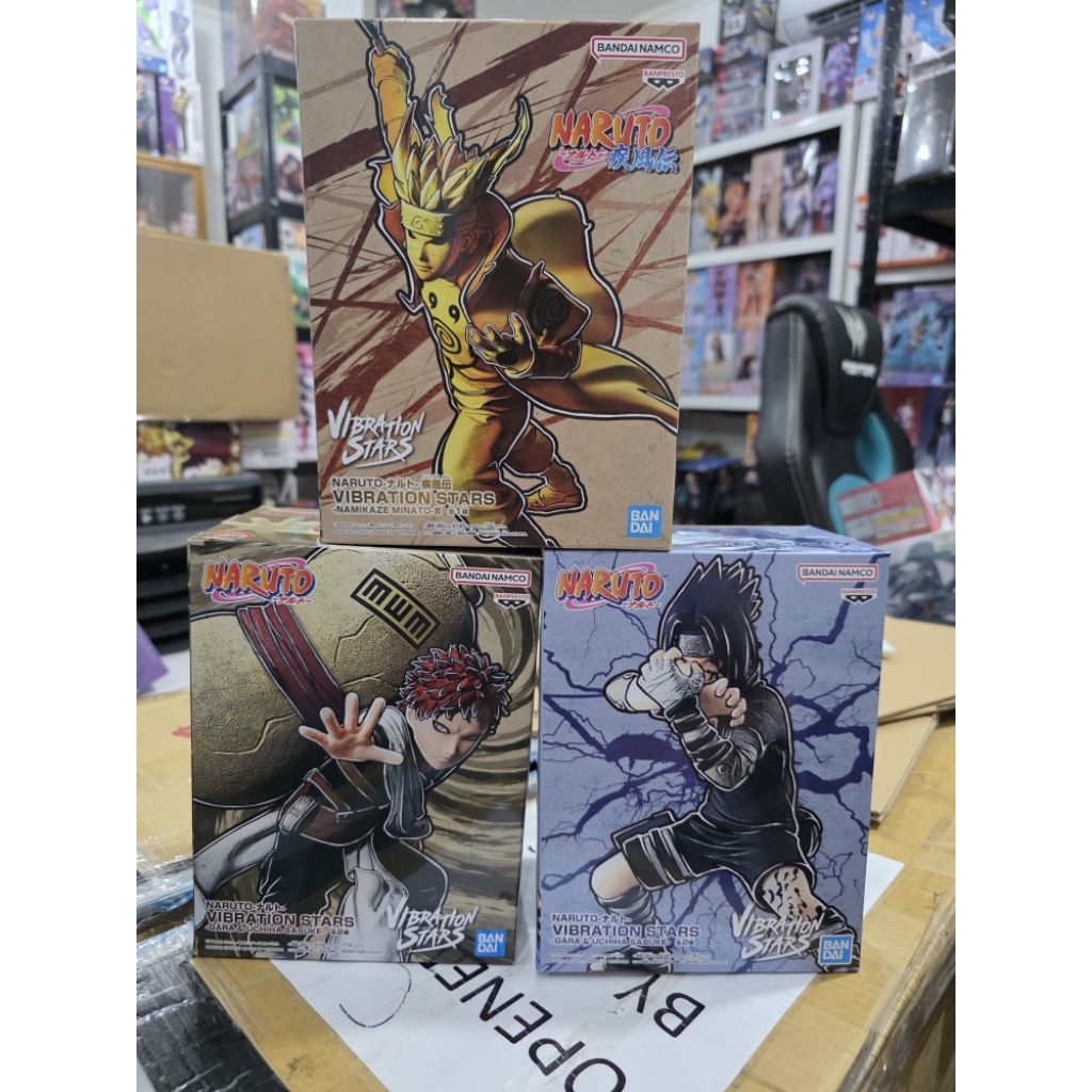 Banpresto Vibration Stars Minato Sasuke Gaara Naruto | Shopee Philippines