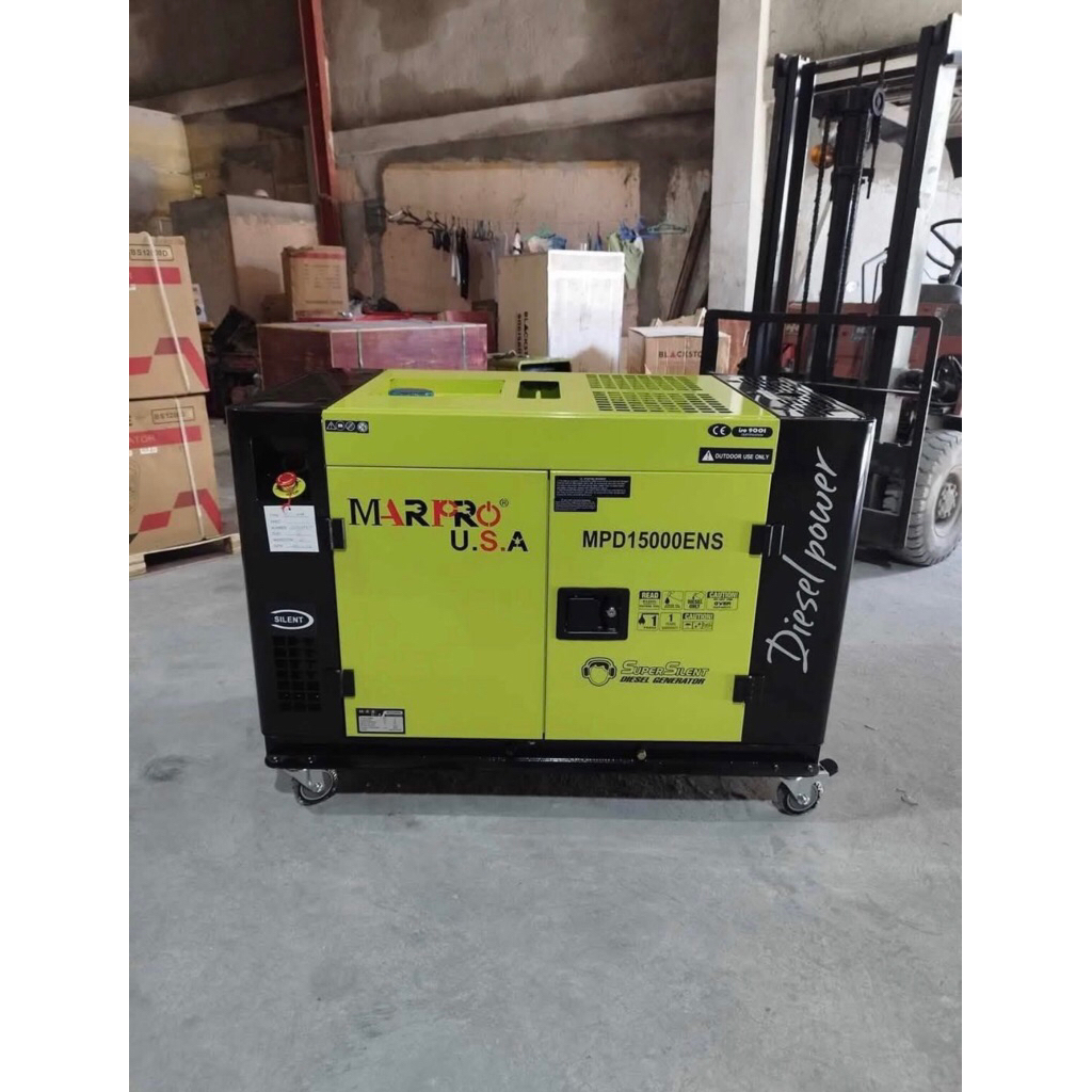 BRAND NEW 15KVA MARPRO USA SUPER SILENT DIESEL GENERATOR | Shopee ...