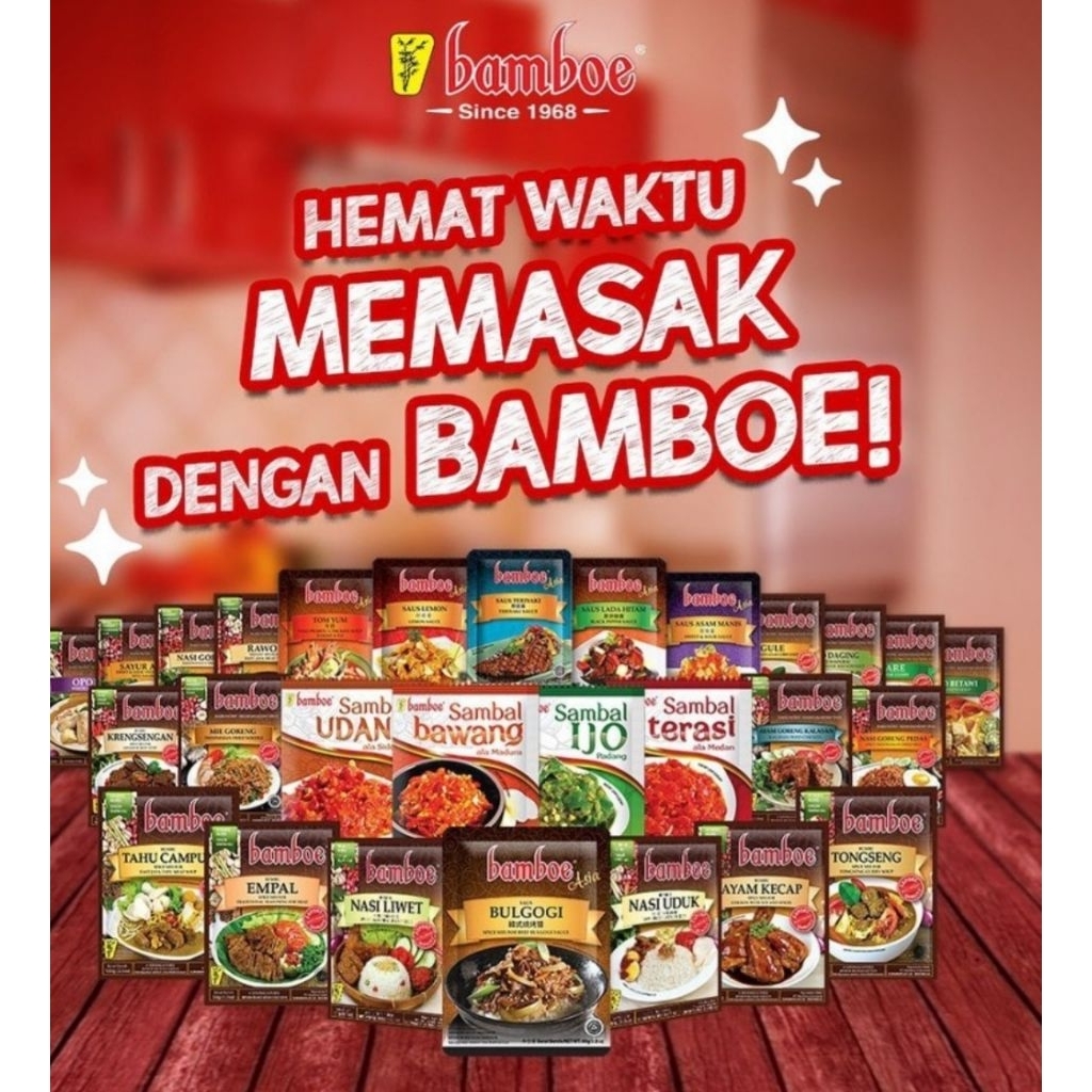 Bamboe Variants Indonesia | Shopee Philippines
