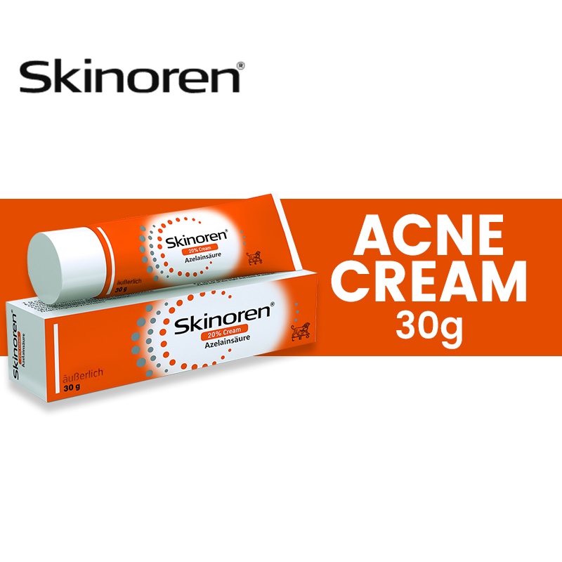 Skinoren 20% Cream Azelaic Acid 30ml Acne Treatment | Shopee Philippines