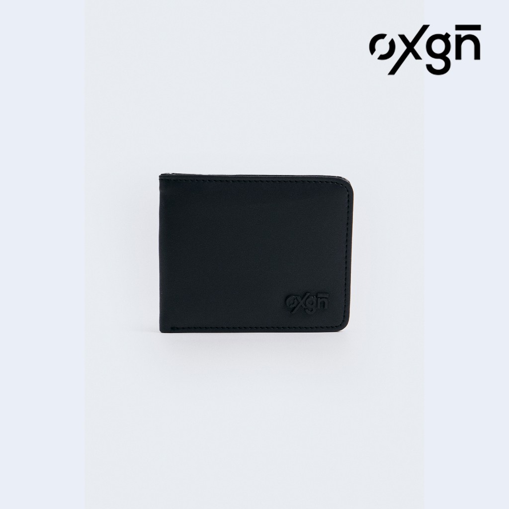 OXGN Bi-Fold Wallet For Men And Women (Black/Brown) | Shopee Philippines