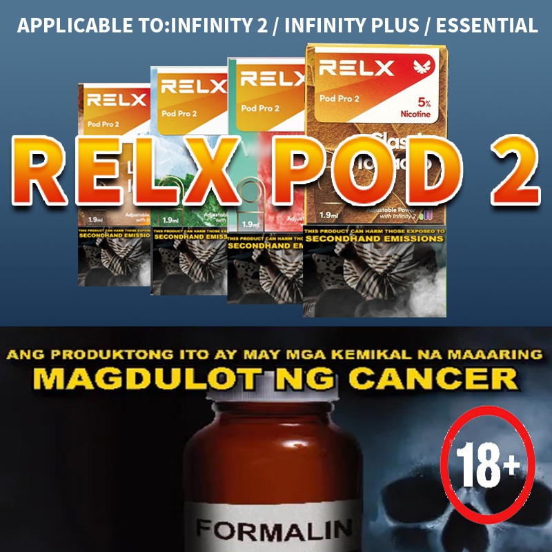 Relx pod Relx infinity 2 pod infinity pod /essential /infinify plus ...