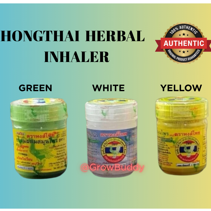 AUTHENTIC Hong Thai Yadom Inhaler from Thailand Best Seller ORIGINAL ...