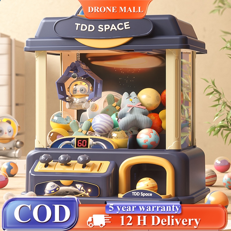 Kids Claw Machine Mini Auto Claw Machine Toy Claw Game Grabber Clamping ...