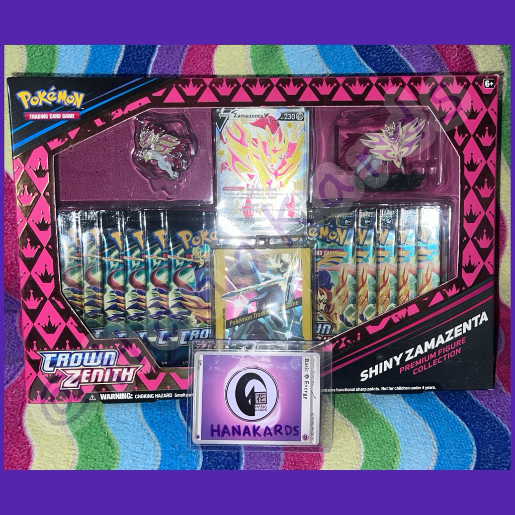 Pokemon Crown Zenith Premium Figure Collection (Shiny Zamazenta) | Shopee Philippines