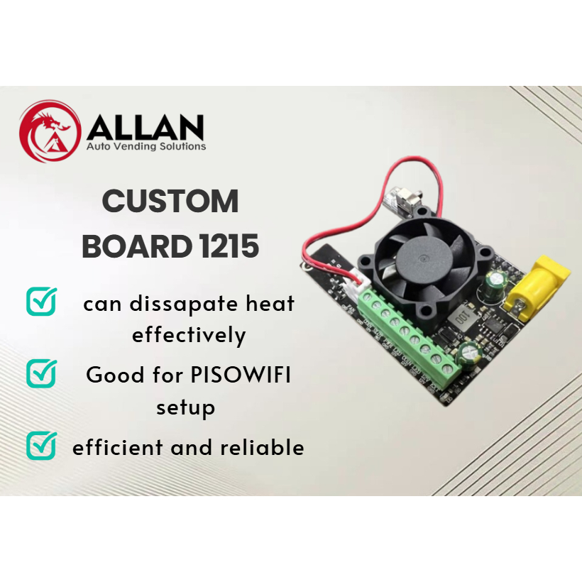 ALLAN 1215 Universal Custom Board for Pisowifi Orange Pi One Pisowifi ...